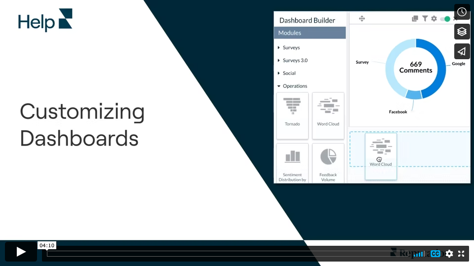 Video - Customizing Dashboards - Reputation